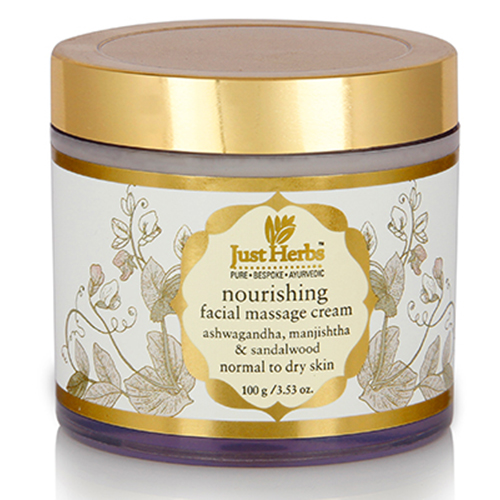 India Abundance Herbal Nourishing Massage Cream Just Herbs