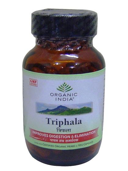 Organic Triphala Capsules Made With 100 Certified Organic Pure