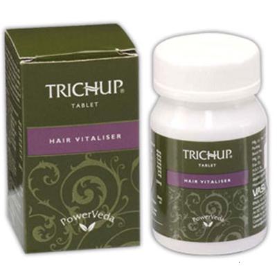 TRICHUP TABLETS | Vasu Healthcare | Ayurvedic Supplement for Hair Loss
